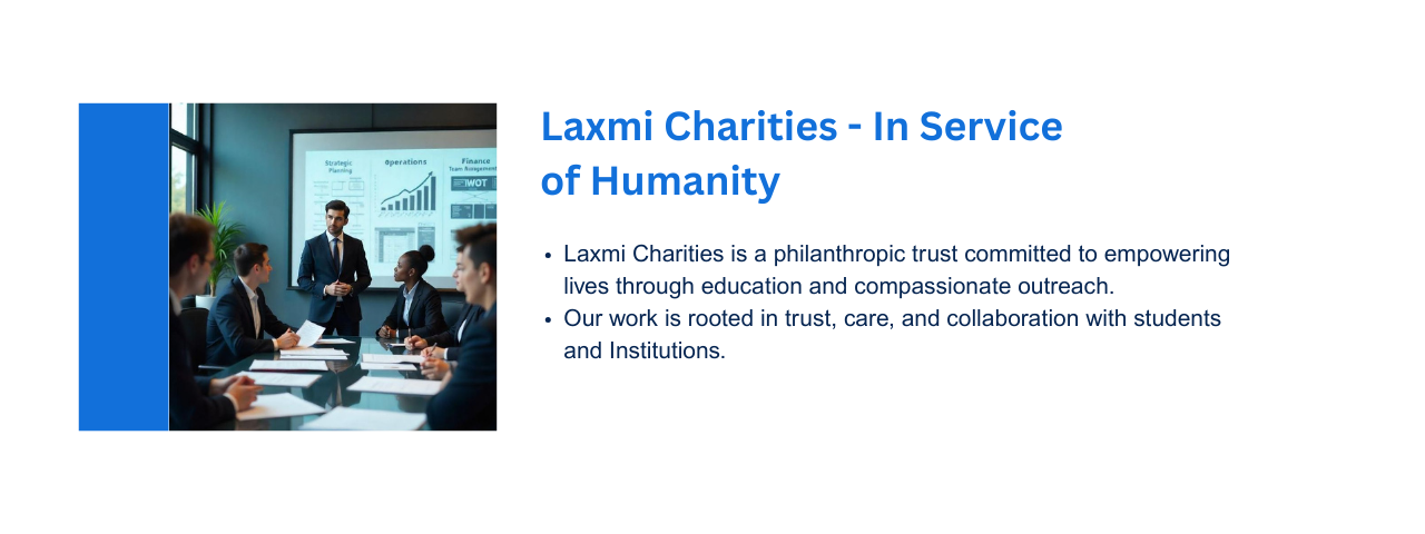 Laxmi Charities Portal